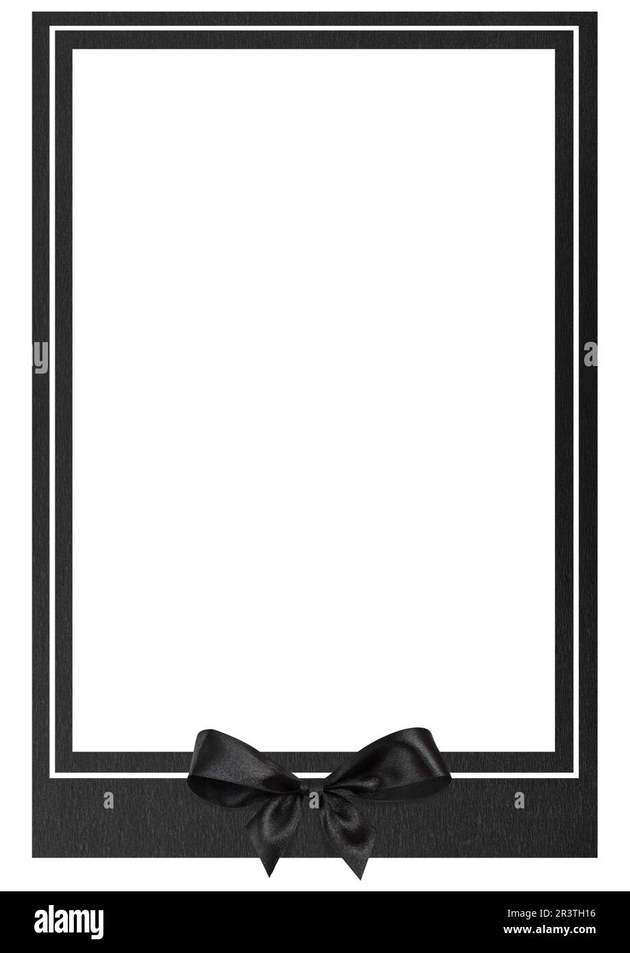 Funeral bow Cut Out Stock Images & Pictures - Alamy