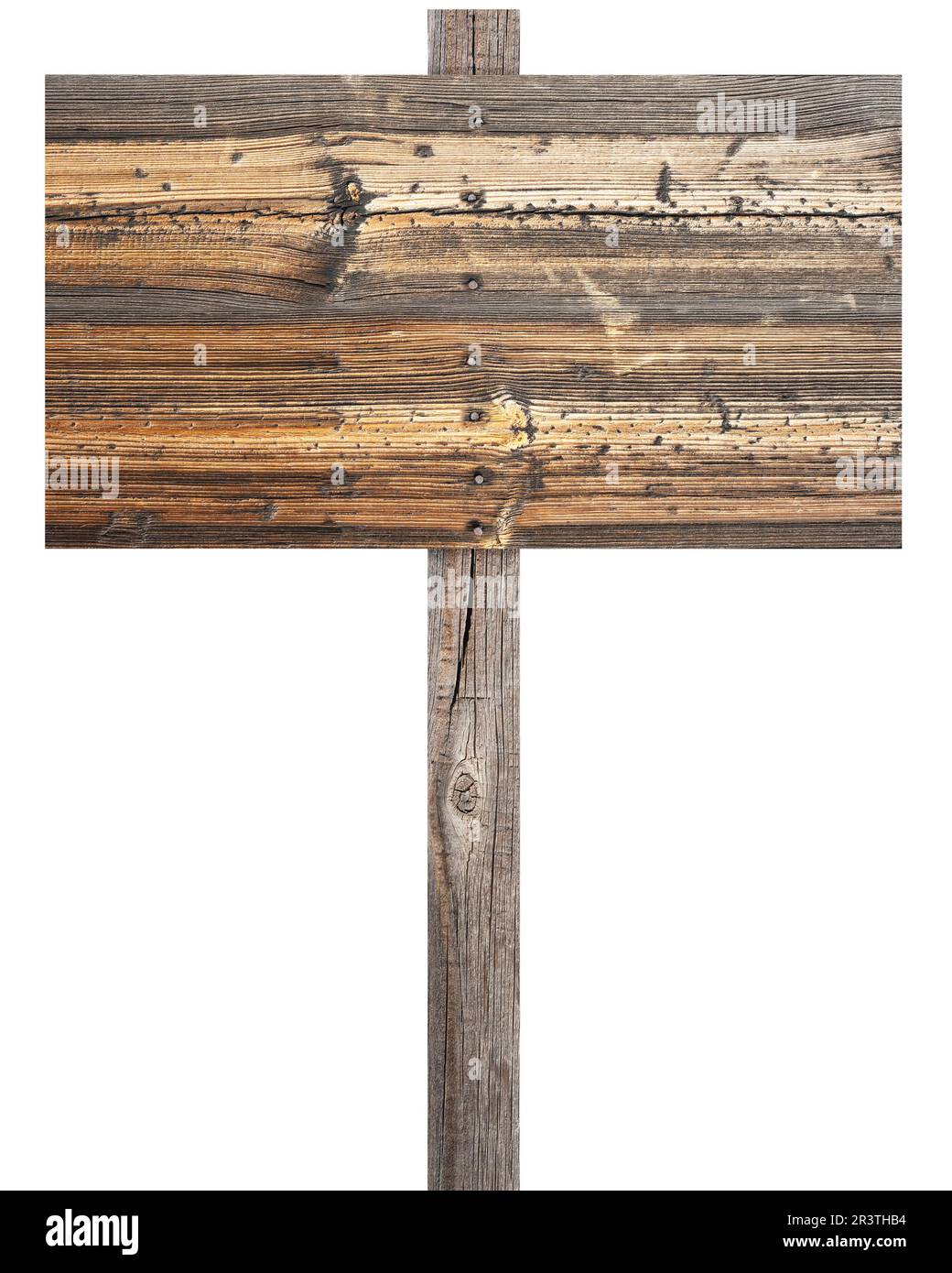 Old wooden signpost Stock Photo - Alamy