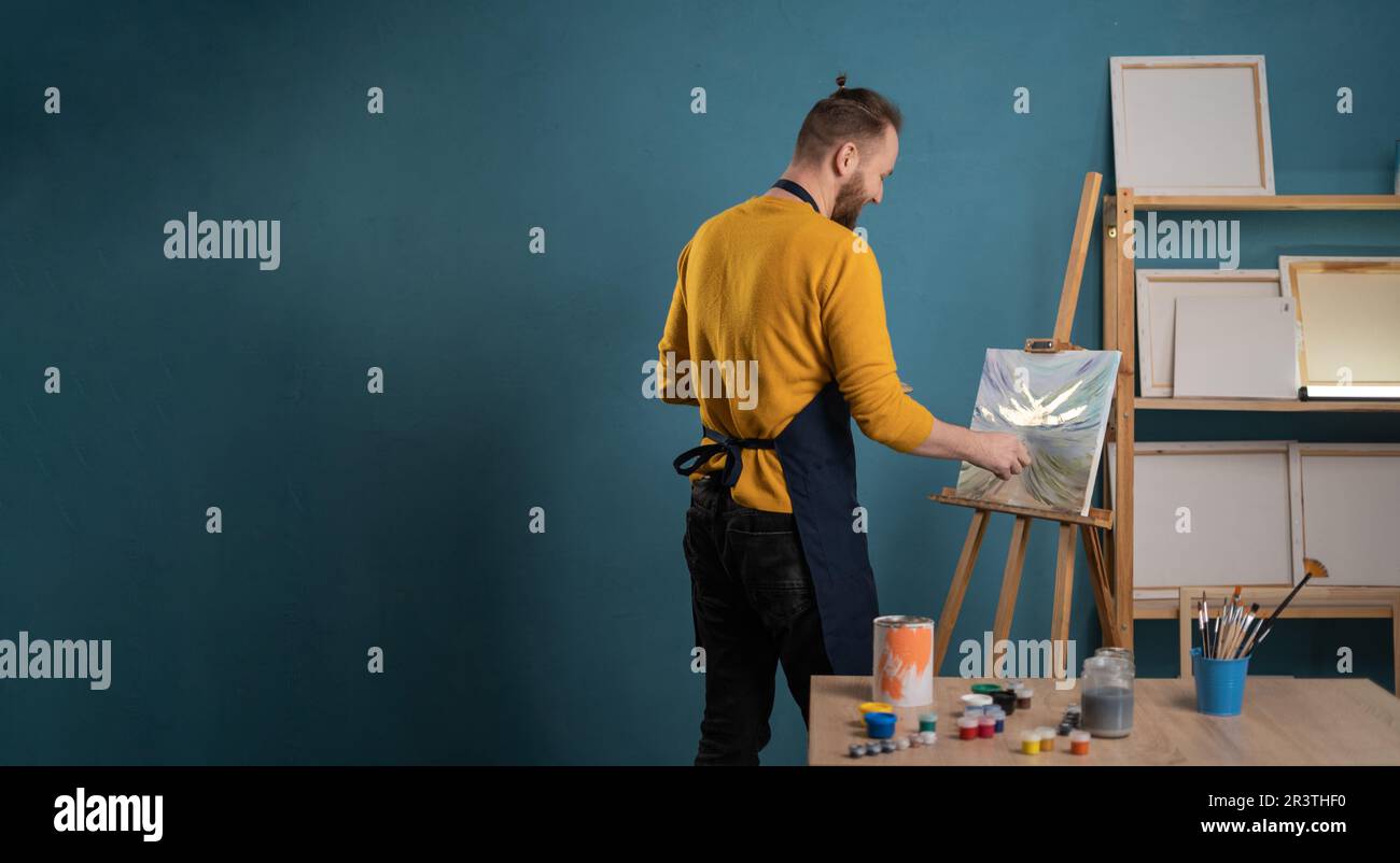 Concept man artist hi-res stock photography and images - Alamy