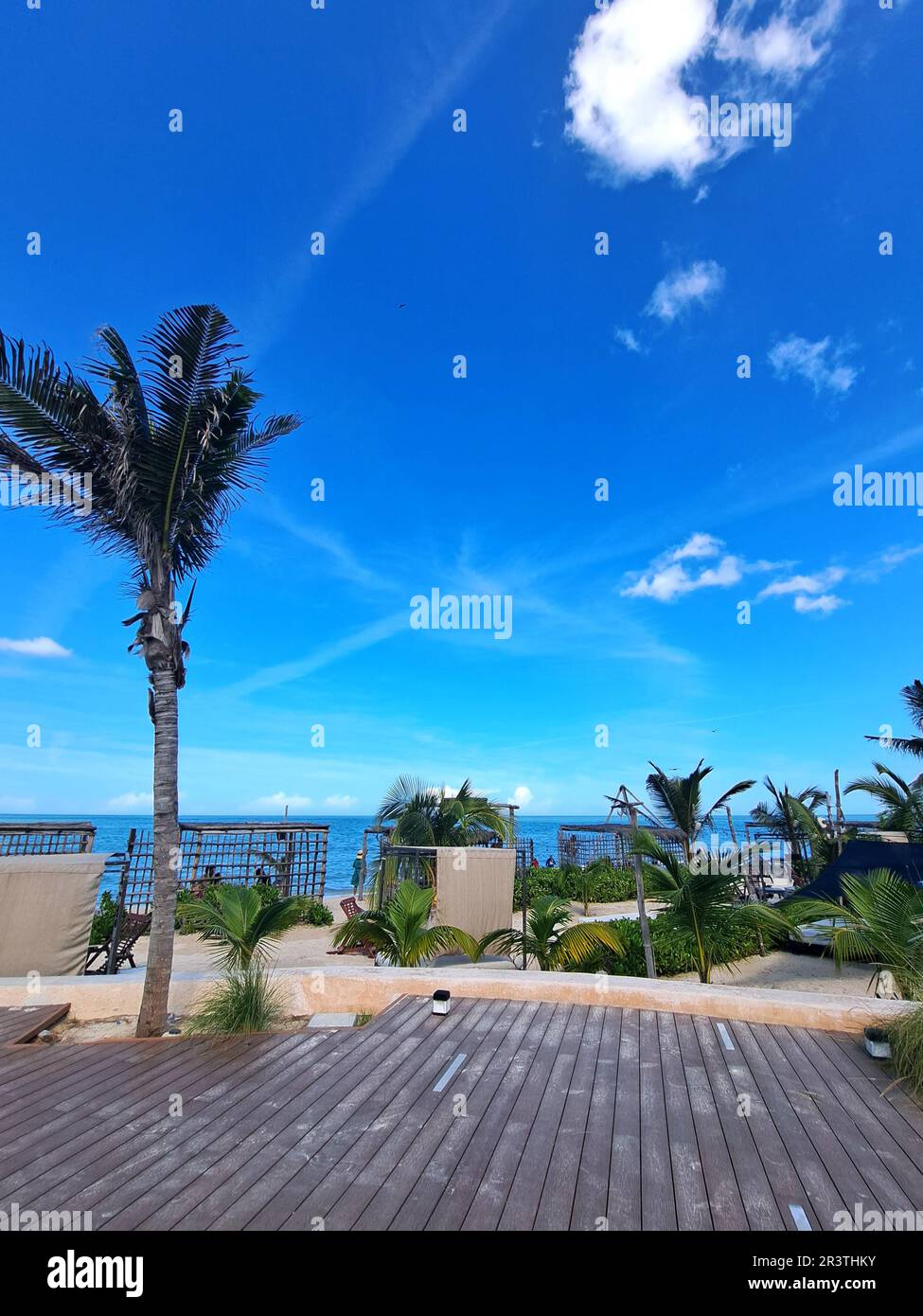 Progreso, Yucatan, Mexico - Nov 23 2022: Port city of the peninsula, a ...