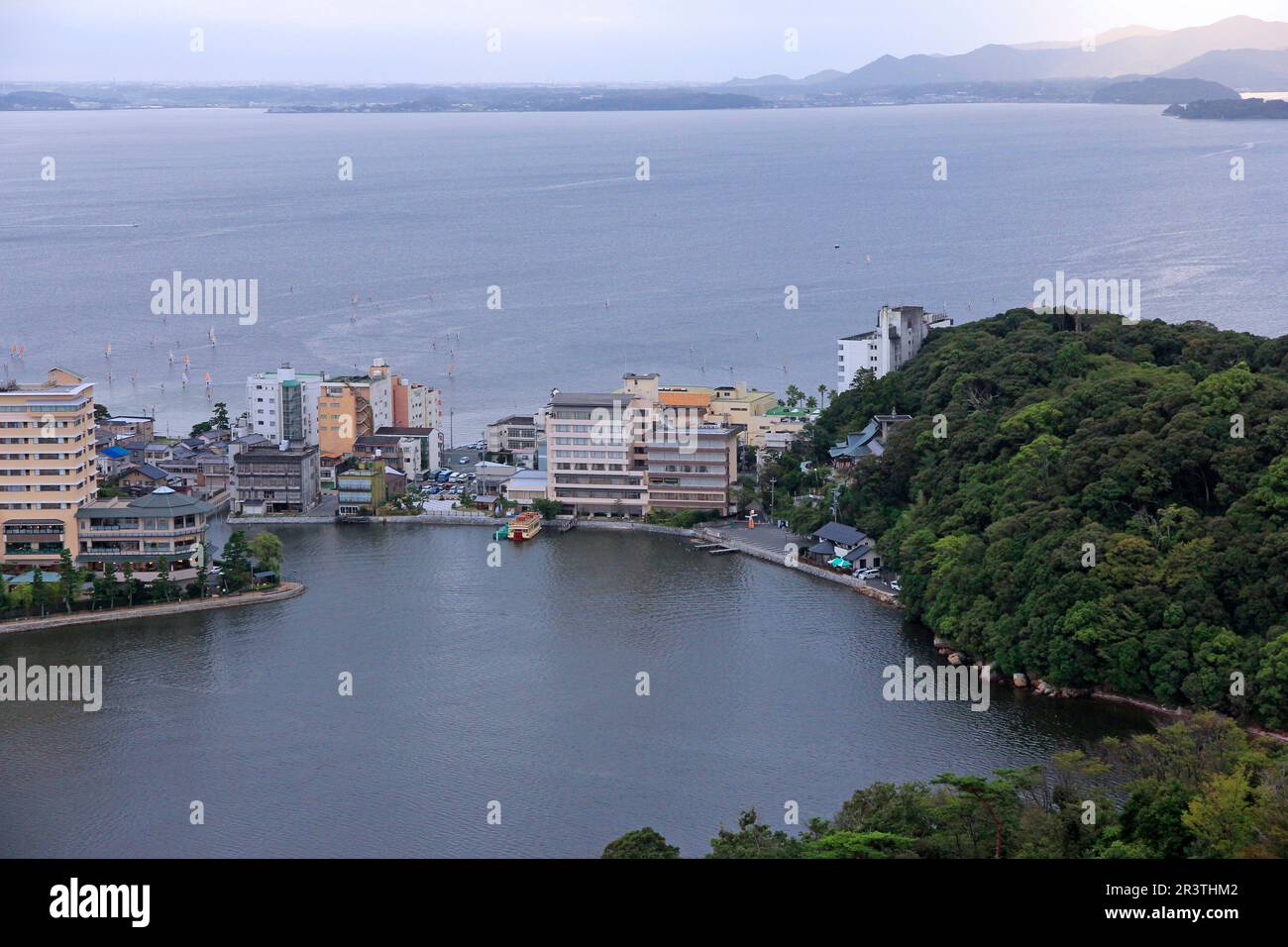 Cityscape of Nishi Ward in Hamamatsu town, Shizuoka prefecture, Chubu ...