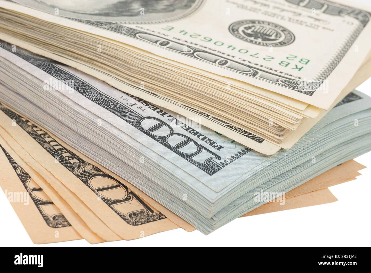 Stack money dollar bills cash hi-res stock photography and images - Alamy