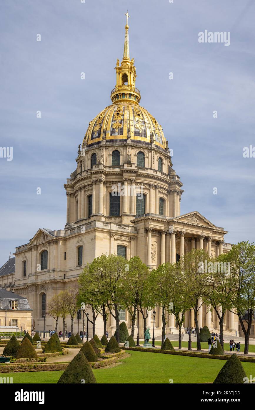 Invalides Cathedral, Hotel des Invalides, Paris, France Stock Photo - Alamy