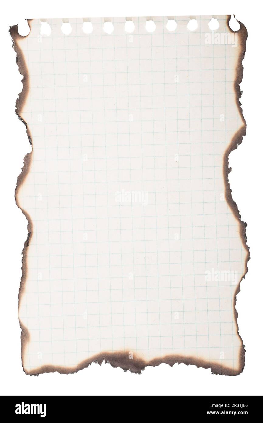 Burn damage paper texture hi-res stock photography and images - Alamy