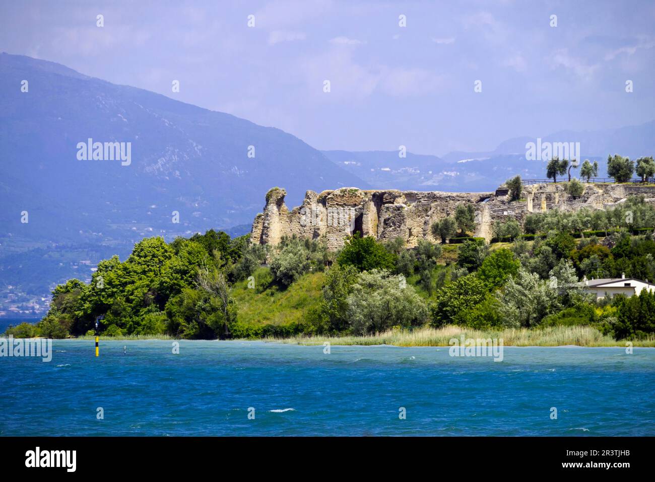 Caves of Catullus in Sirmione Stock Photo - Alamy
