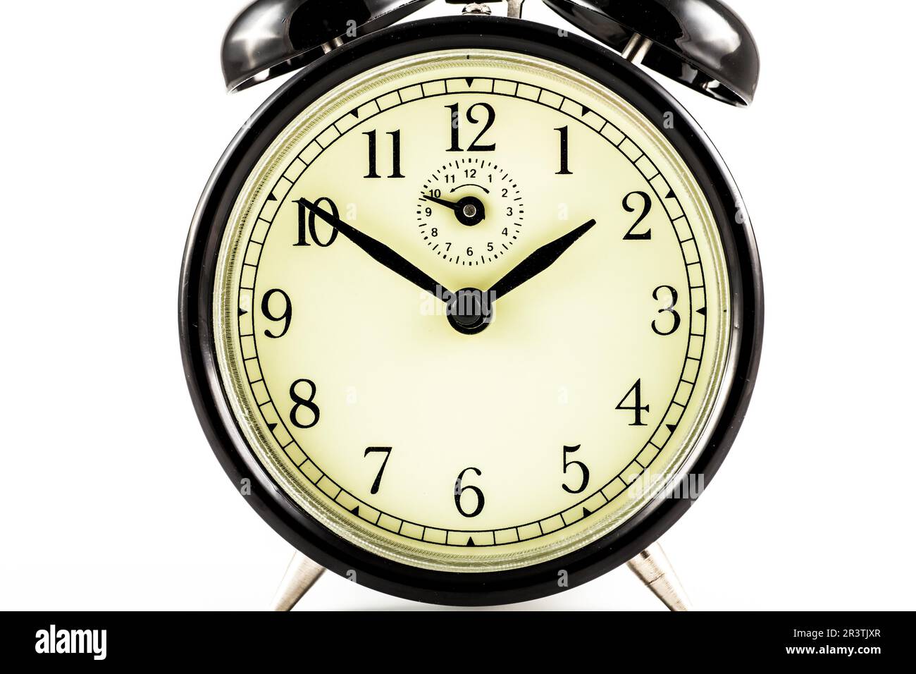 Detail of a used mechanical clock, very flexible concept Stock Photo ...