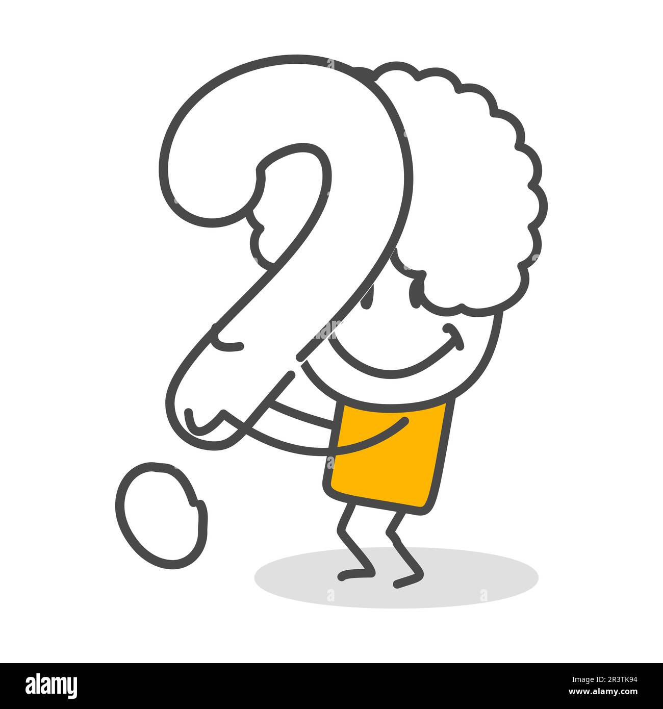 Stick figures. Alphabet. Isolated on white background. Hand drawn ...