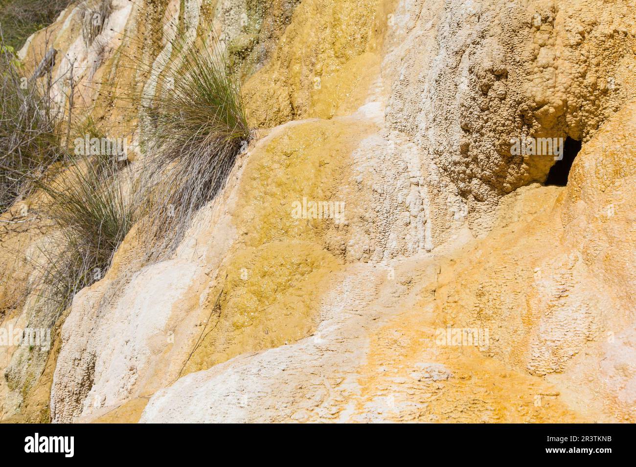 Tuscany region, Italy. Close to Bagni San Filippo you can find this ...