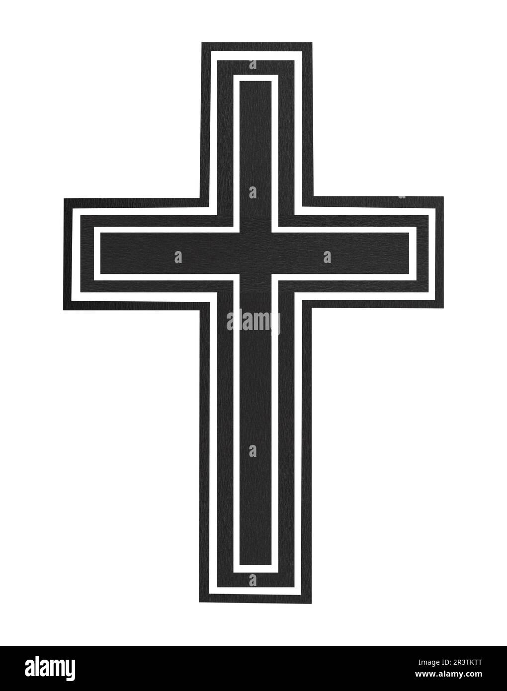 Black silhouette cross Cut Out Stock Images & Pictures - Alamy