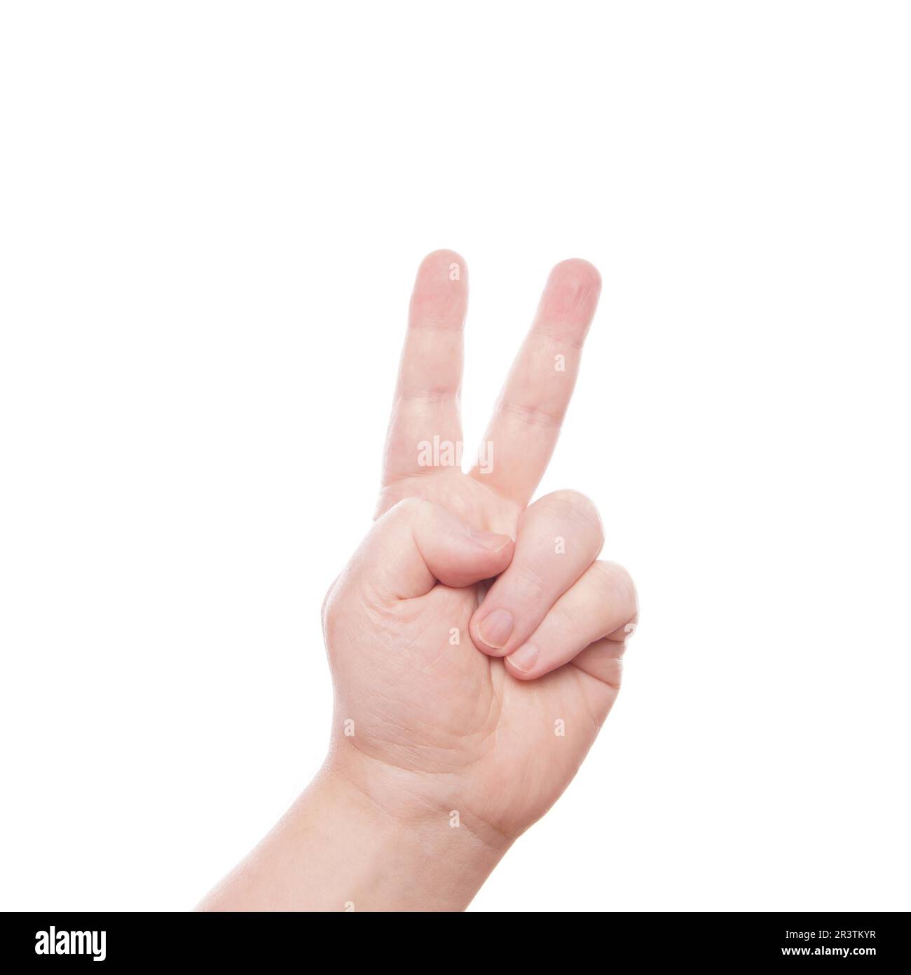 Peace peaceful hand signal hi-res stock photography and images - Alamy