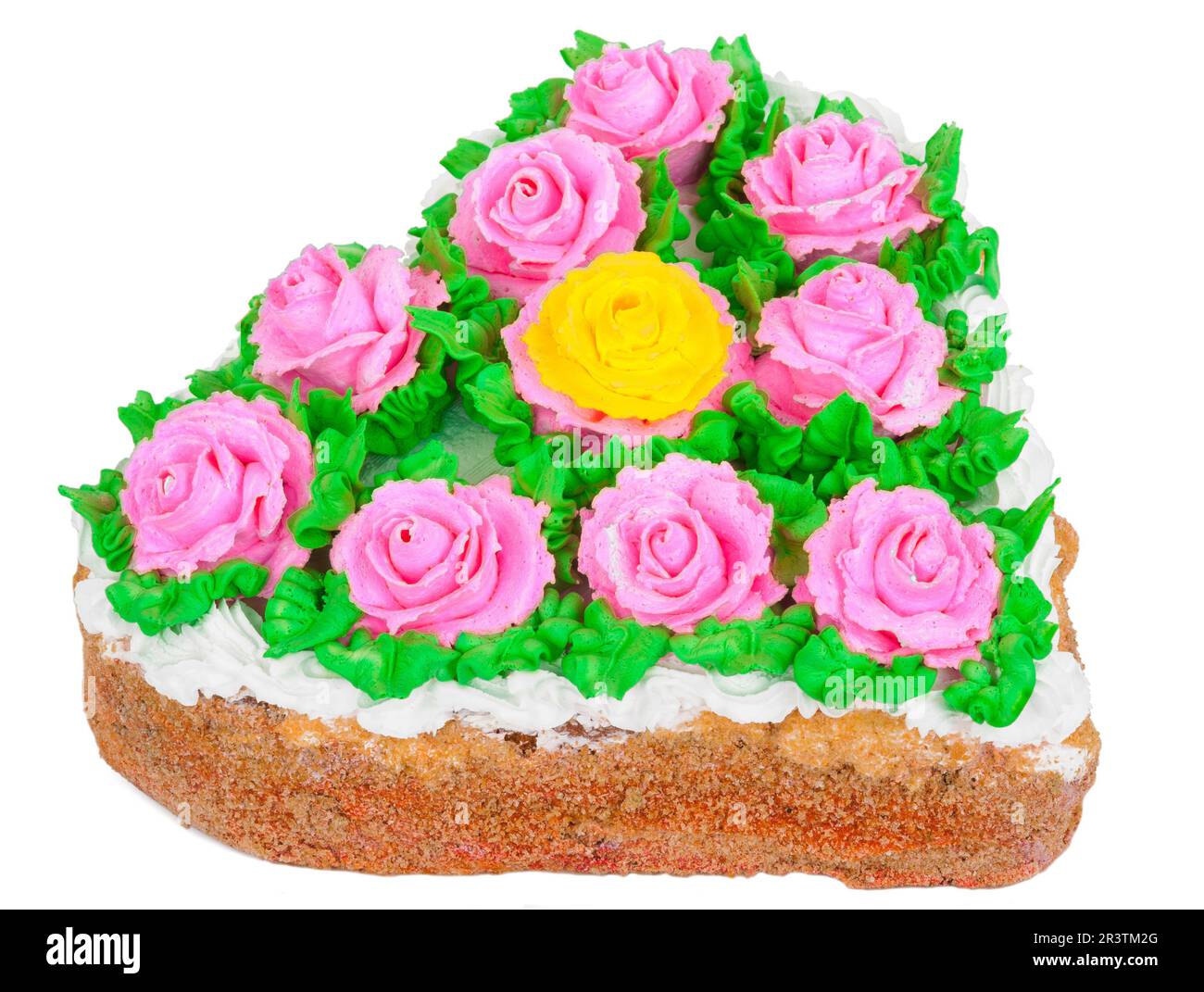 Cake with roses Stock Photo - Alamy