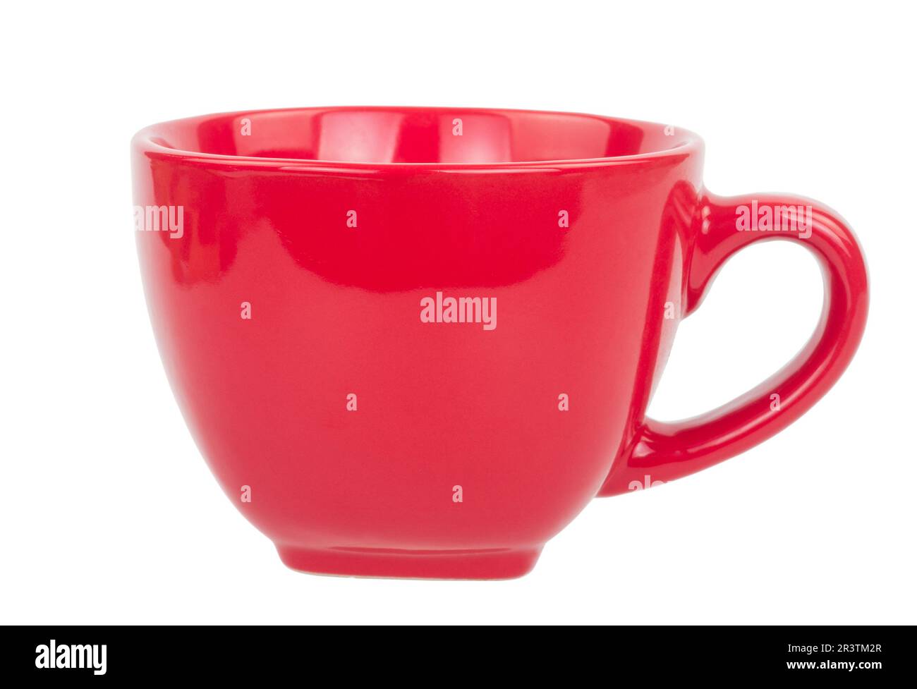 Red tea cup Stock Photo - Alamy