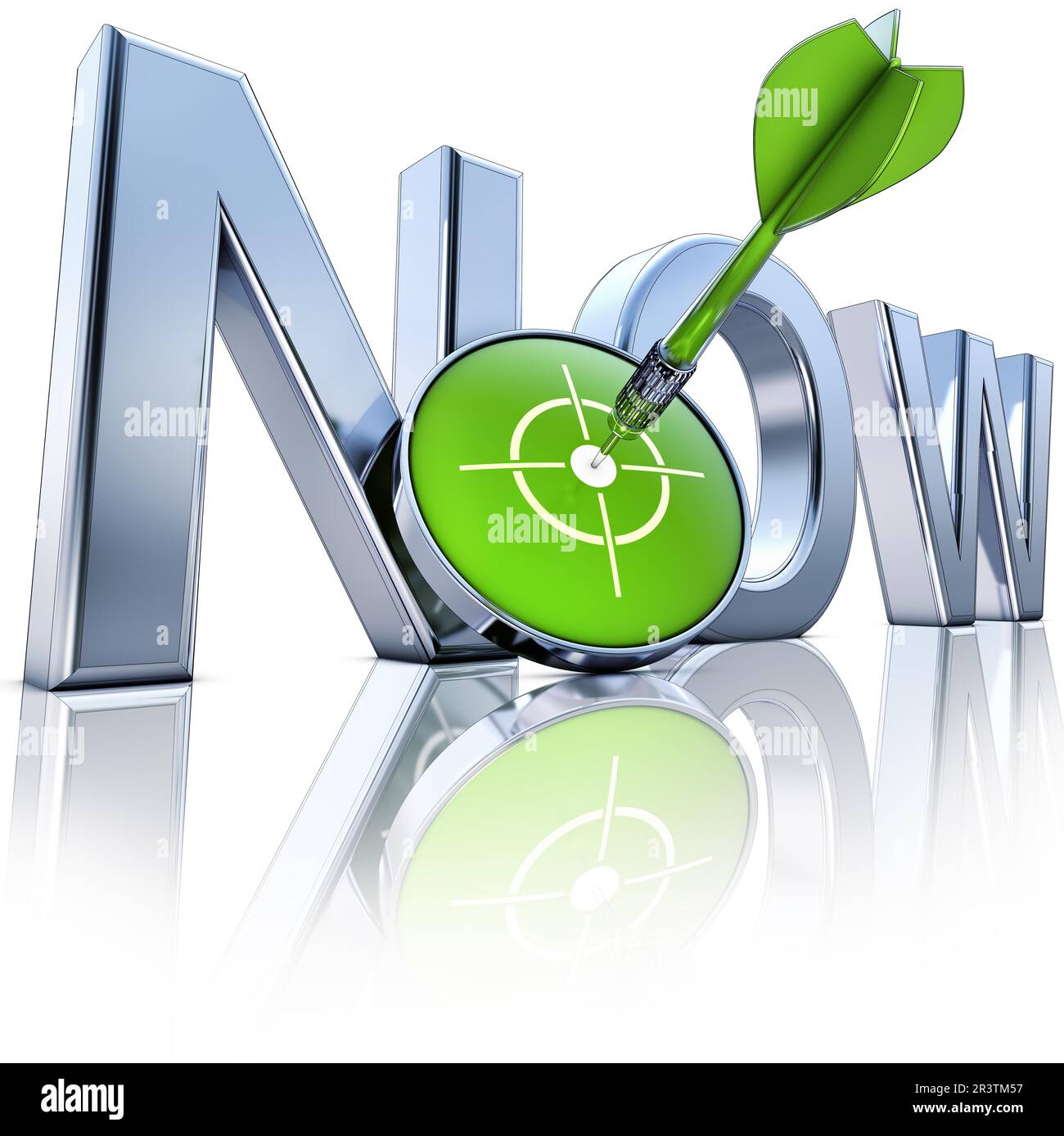 high resolution rendering of a now icon Stock Photo - Alamy