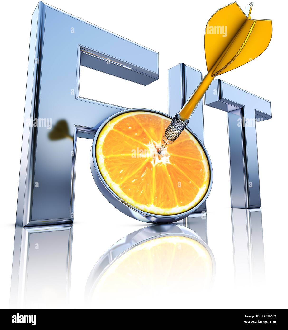 high resolution rendering of a fit icon Stock Photo - Alamy