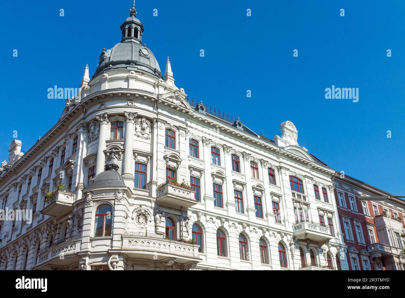 Beautiful renovated old building in Berlin, Germany Stock Photo - Alamy