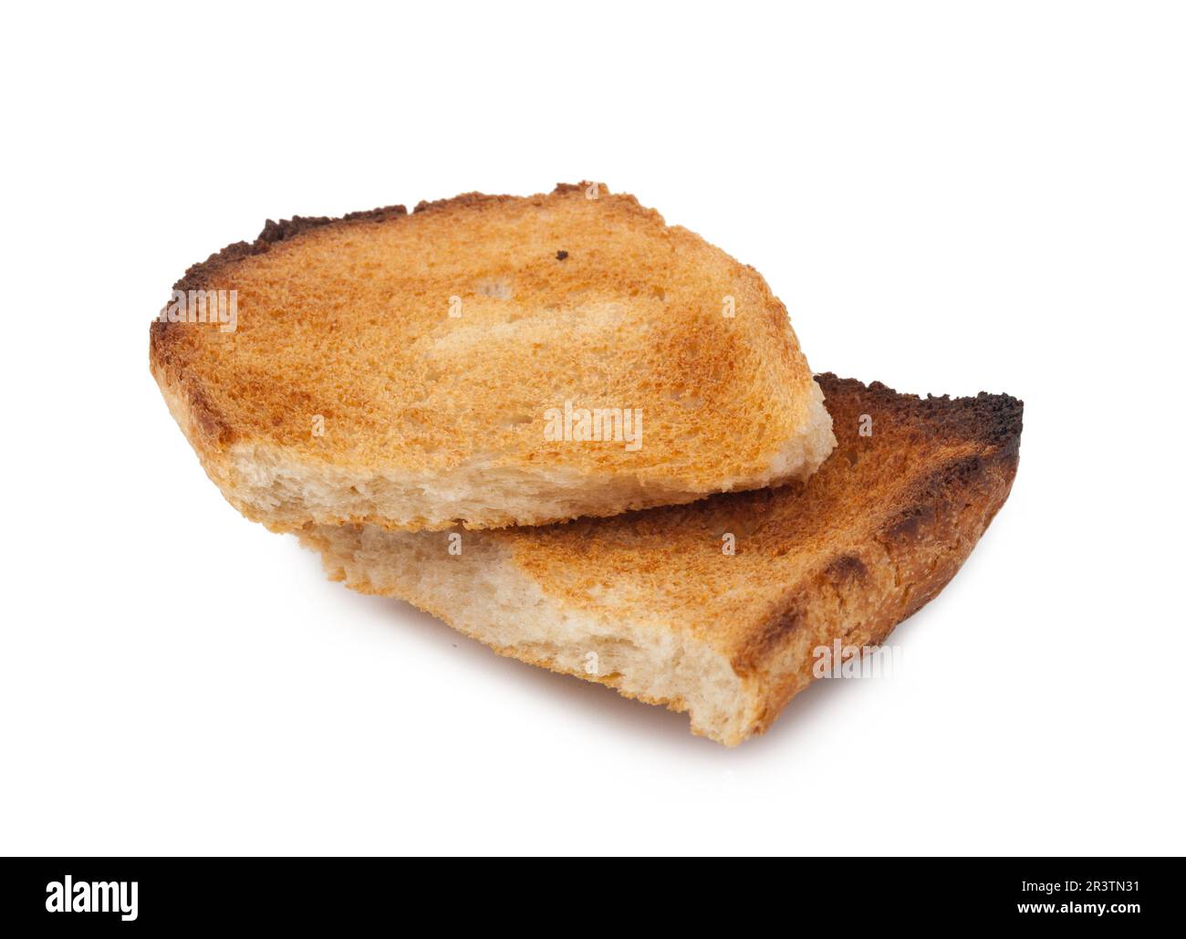 Broken toast bread Stock Photo - Alamy