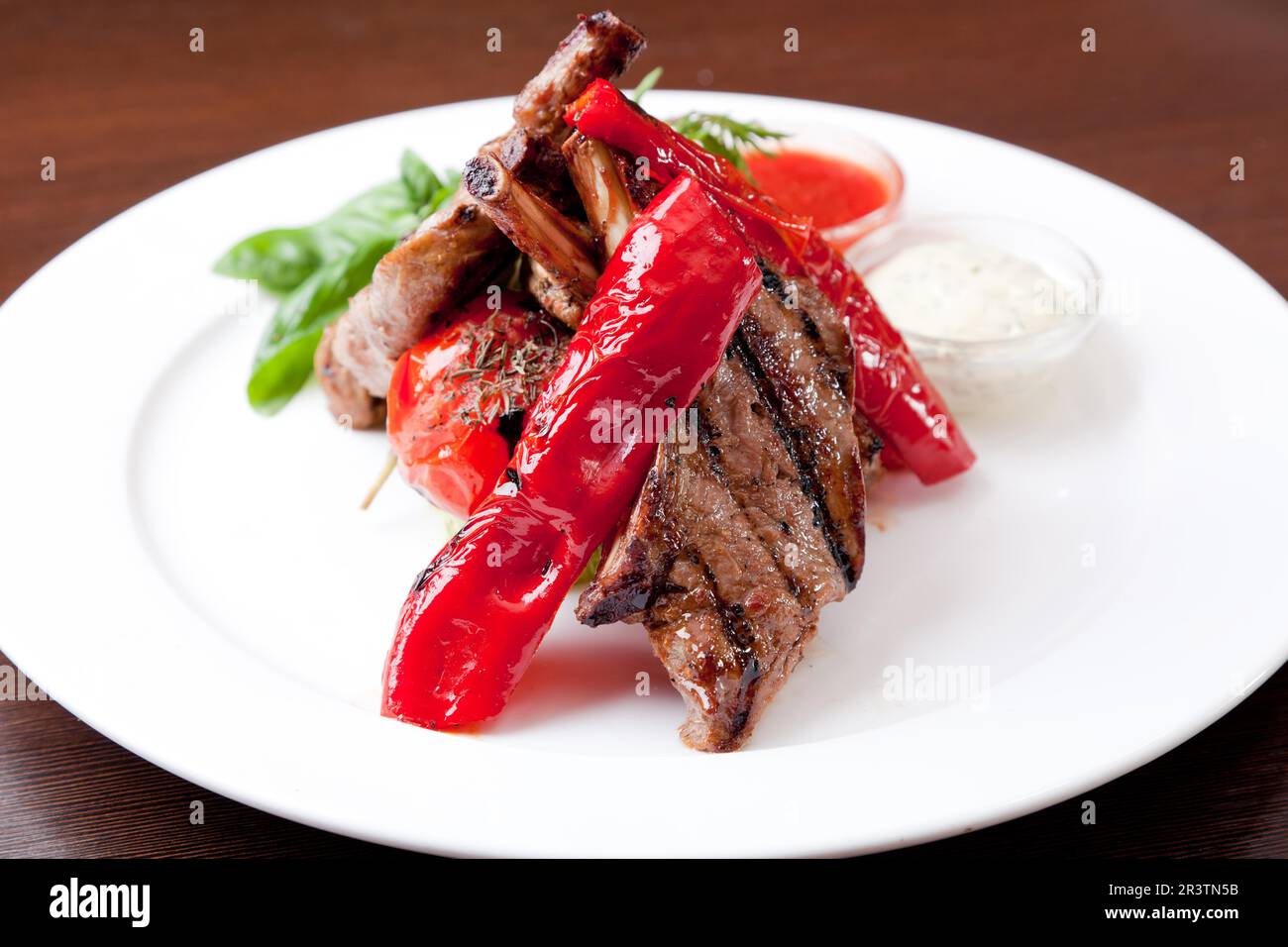 Roasted chops hi-res stock photography and images - Alamy