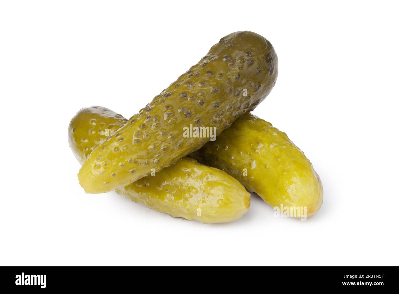 Gherkin pickled cucumbers Cut Out Stock Images & Pictures - Alamy