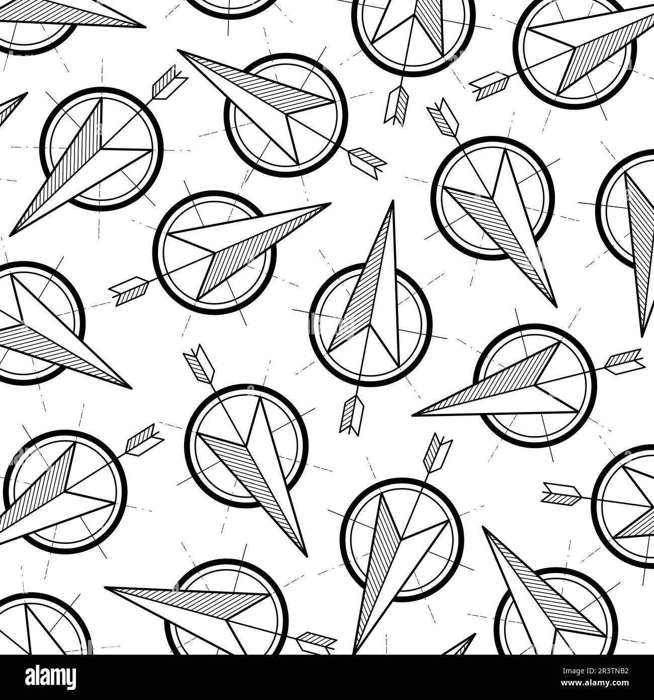 Abstract compass arrows background Stock Vector Image & Art - Alamy