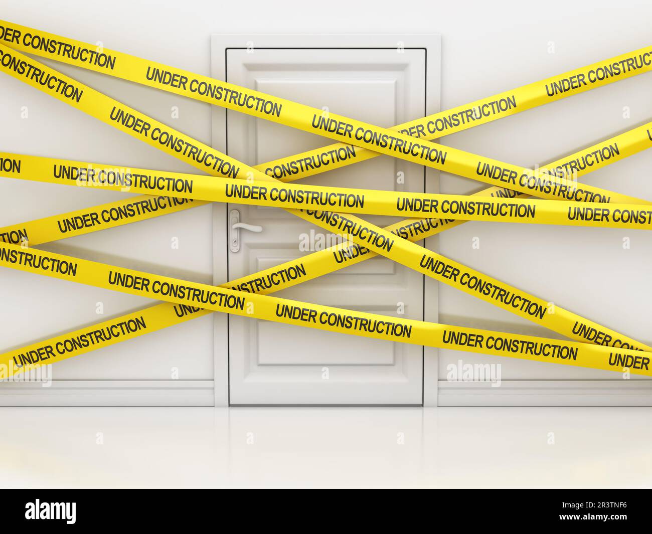 Under construction tape hi-res stock photography and images - Alamy