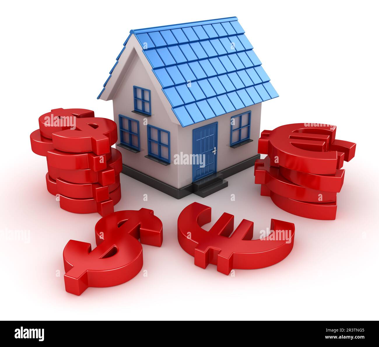 Money symbol and building hi-res stock photography and images - Alamy