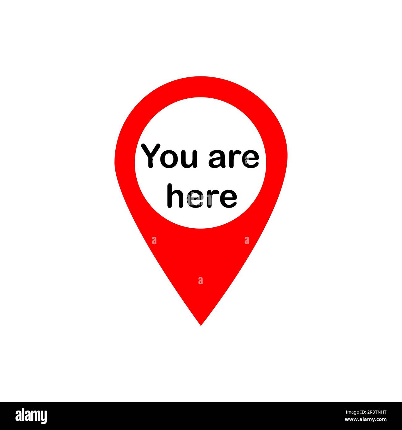 Pin icon location speech Stock Vector Images - Alamy