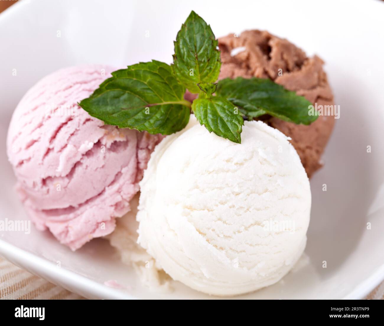Ice cream dessert Stock Photo - Alamy