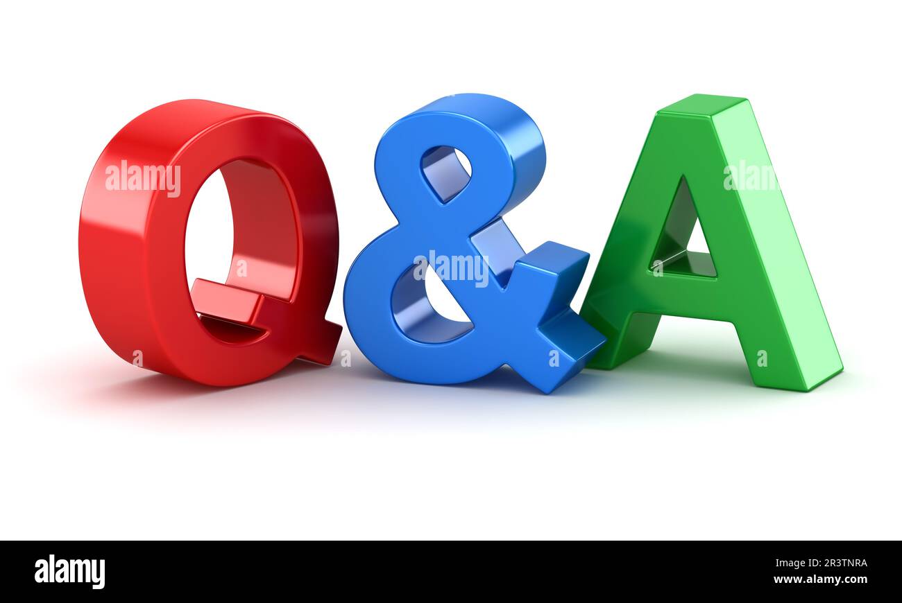 Questions and answers concept Stock Photo - Alamy