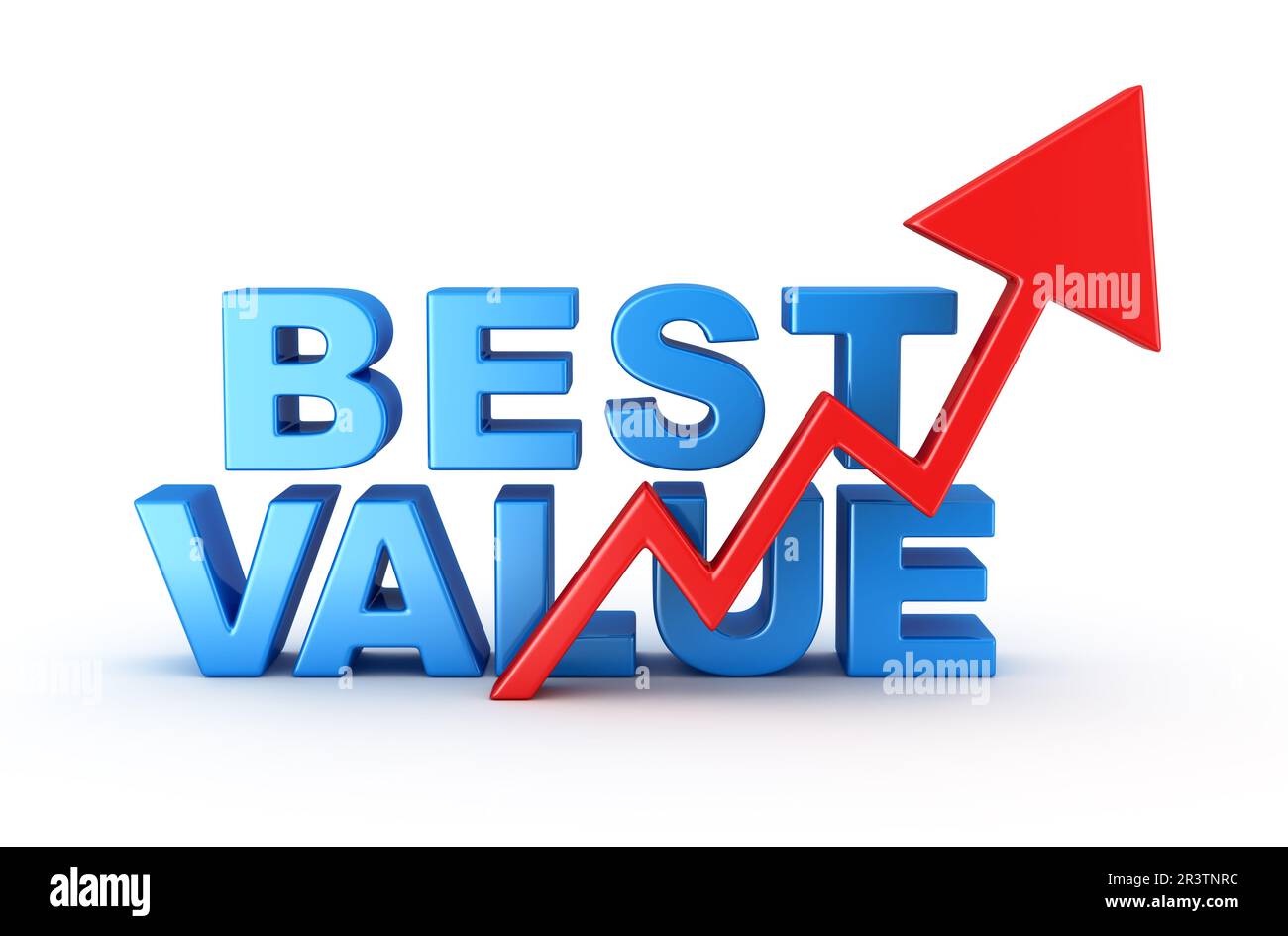 Arrow text symbol Cut Out Stock Images & Pictures - Alamy