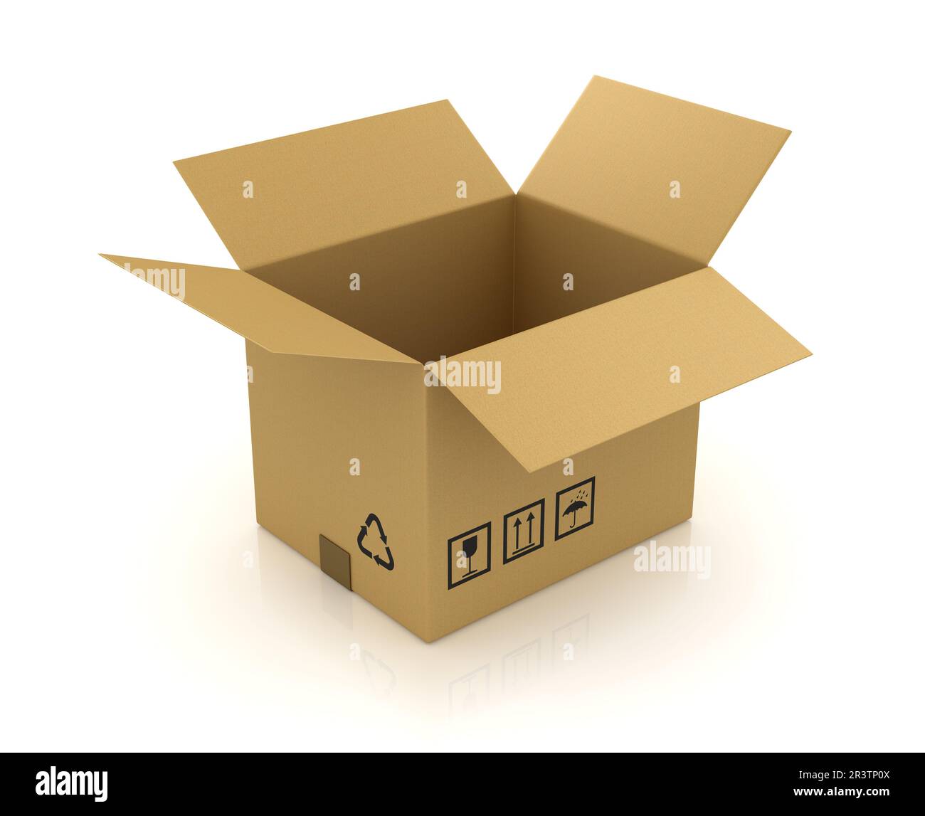 Cardboard box graphic Cut Out Stock Images & Pictures - Alamy