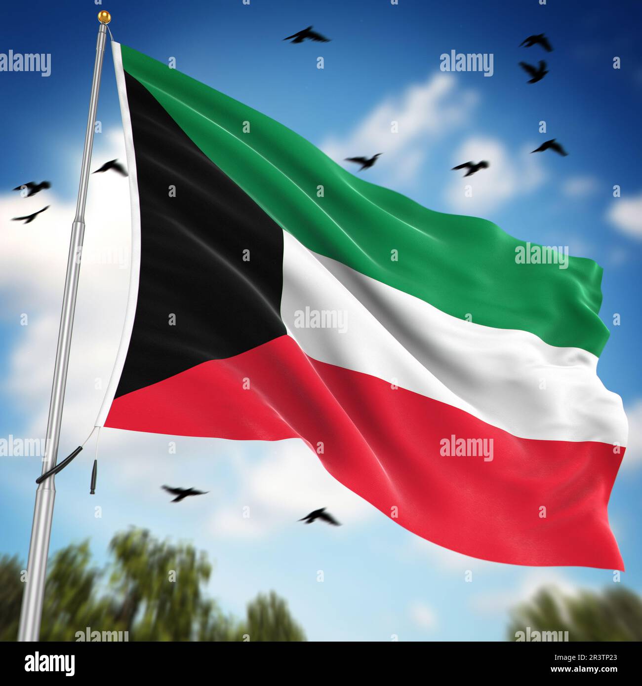 Kuwait independence day design hi-res stock photography and images - Alamy