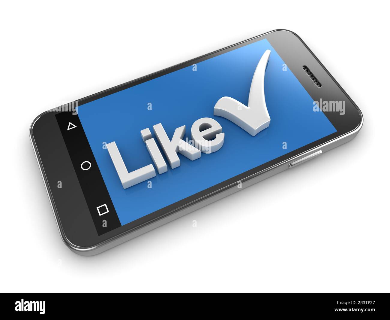 Mobile phone voting Cut Out Stock Images & Pictures - Alamy