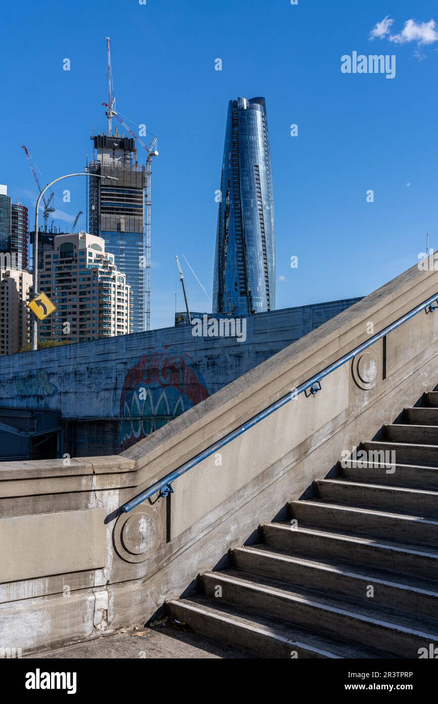 Bridge Stairs, Sydney Harbour Bridge, Sydney, Australia Stock Photo - Alamy