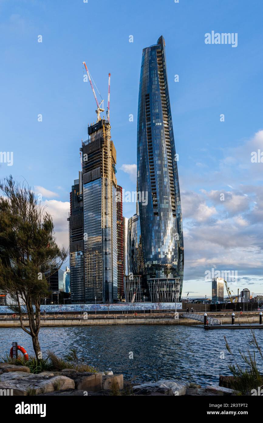 Crown Towers Sydney, Central Barangaroo, Sydney, Australia Stock Photo ...