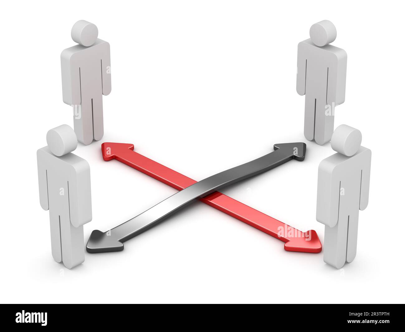 Networking Partnership Communication Business Cut Out Stock Images And Pictures Alamy