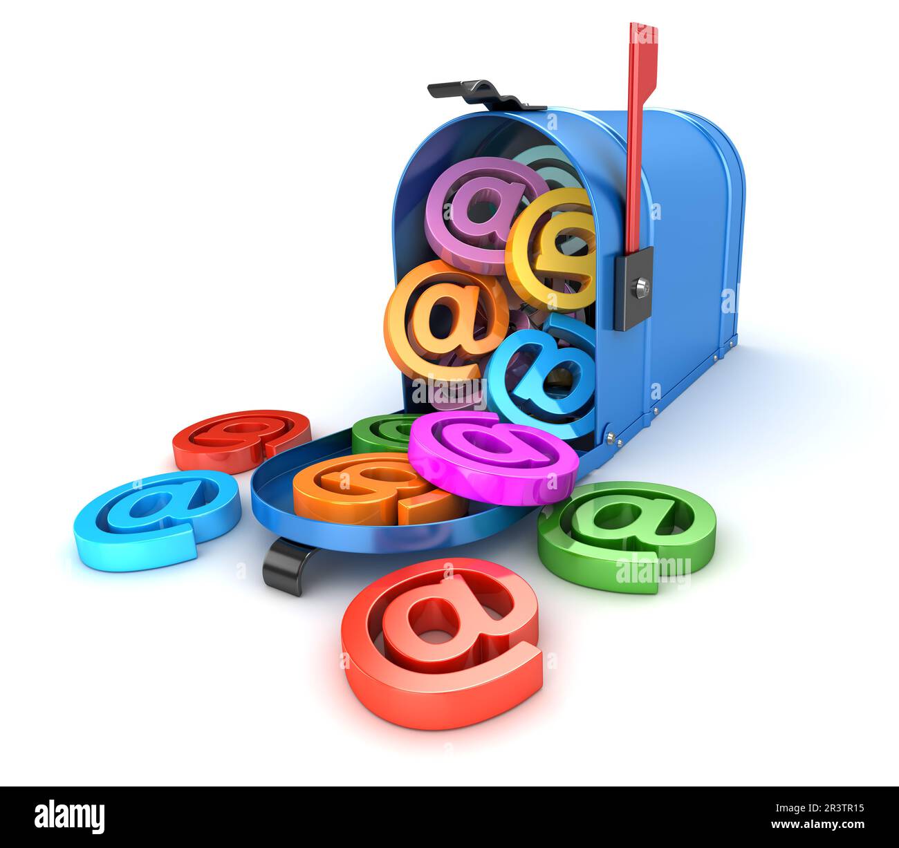 Mailbox symbol Cut Out Stock Images & Pictures - Alamy