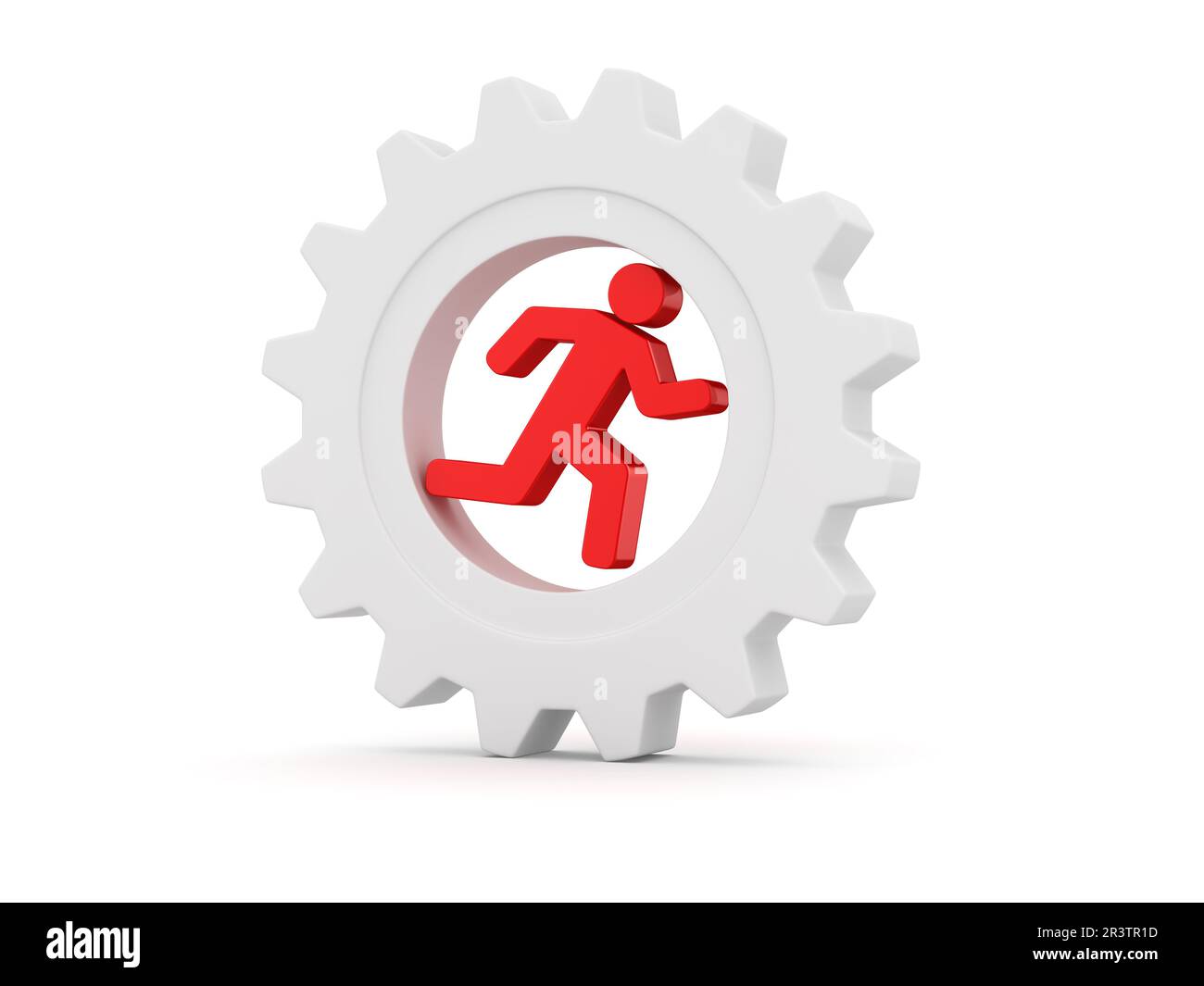 3d man in red hi-res stock photography and images - Alamy
