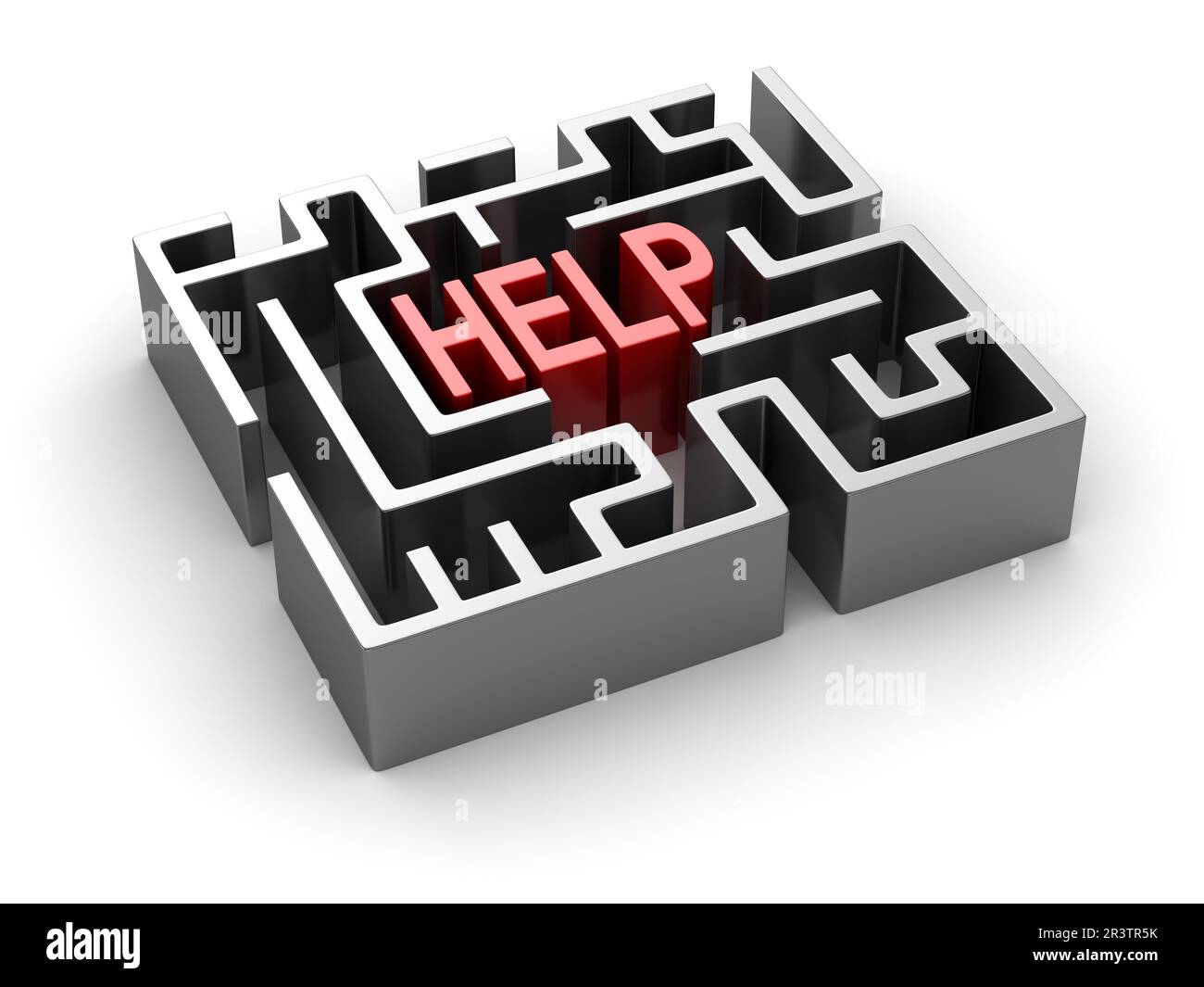 3d illustration text in Cut Out Stock Images & Pictures - Alamy