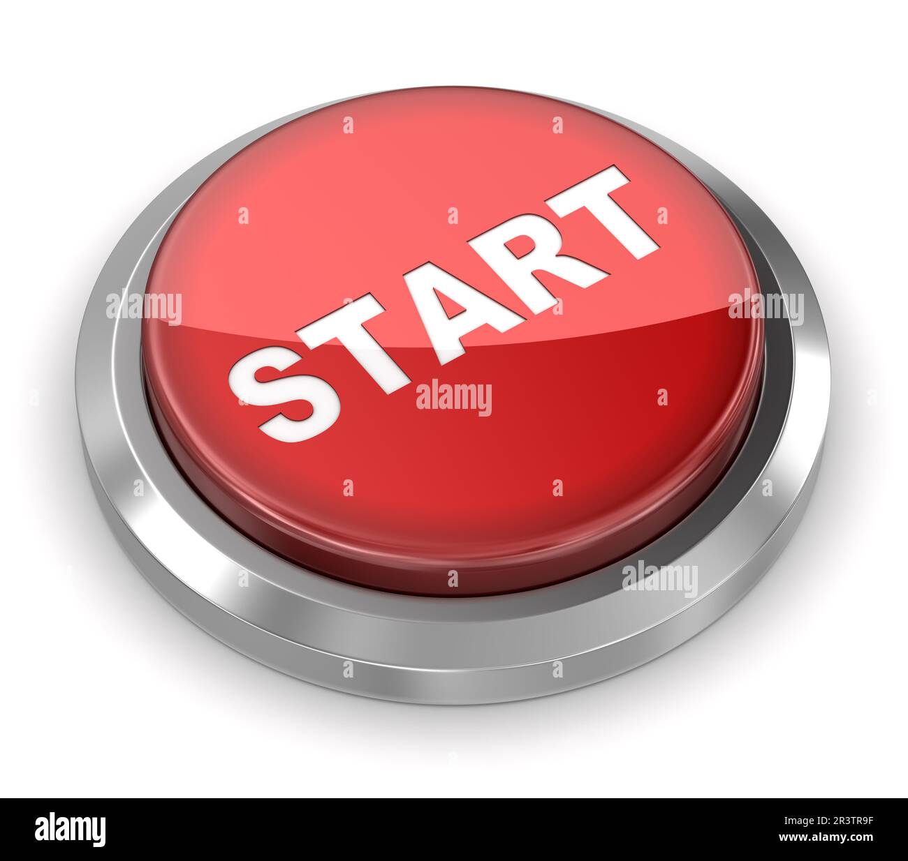 Push Button - Start Stock Photo - Alamy