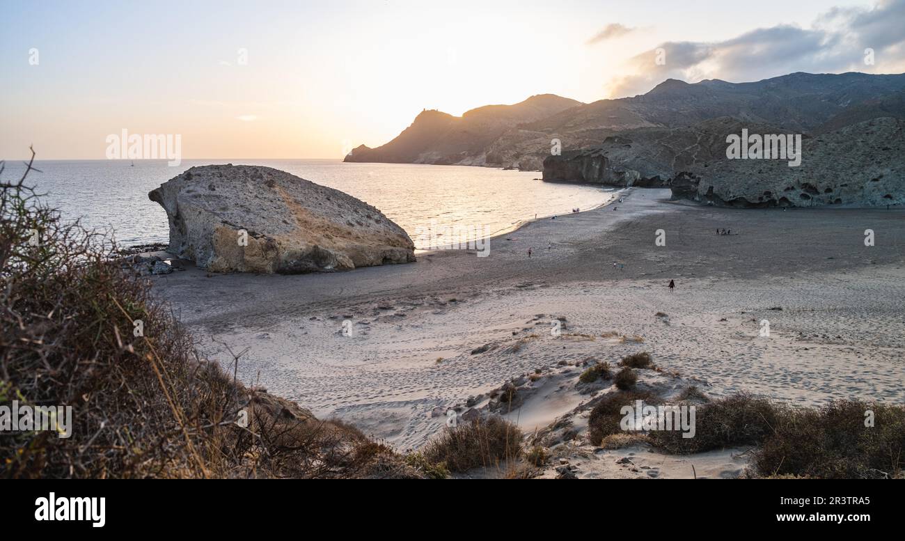 Playa de Monsul, Cabo de Gata, Almeria, Spain Stock Photo - Alamy