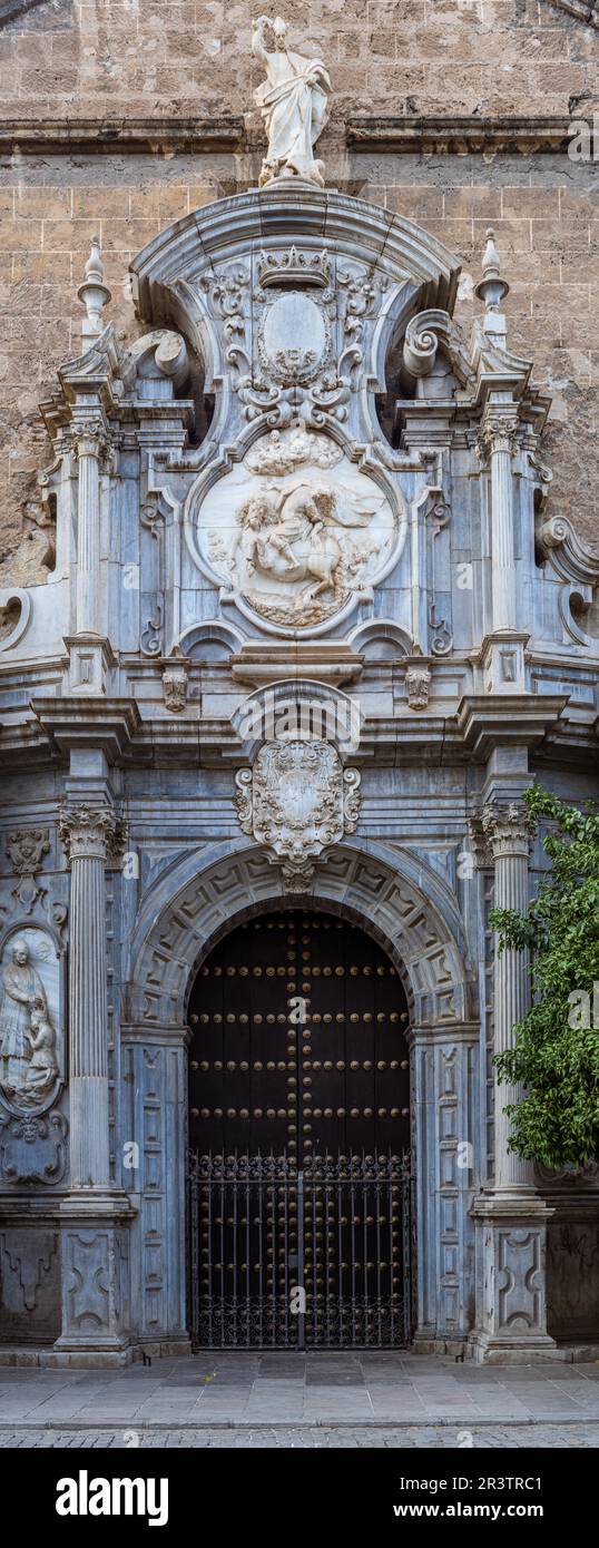 Parish of Ss. Justus and Pastor, Granada, Spain Stock Photo - Alamy