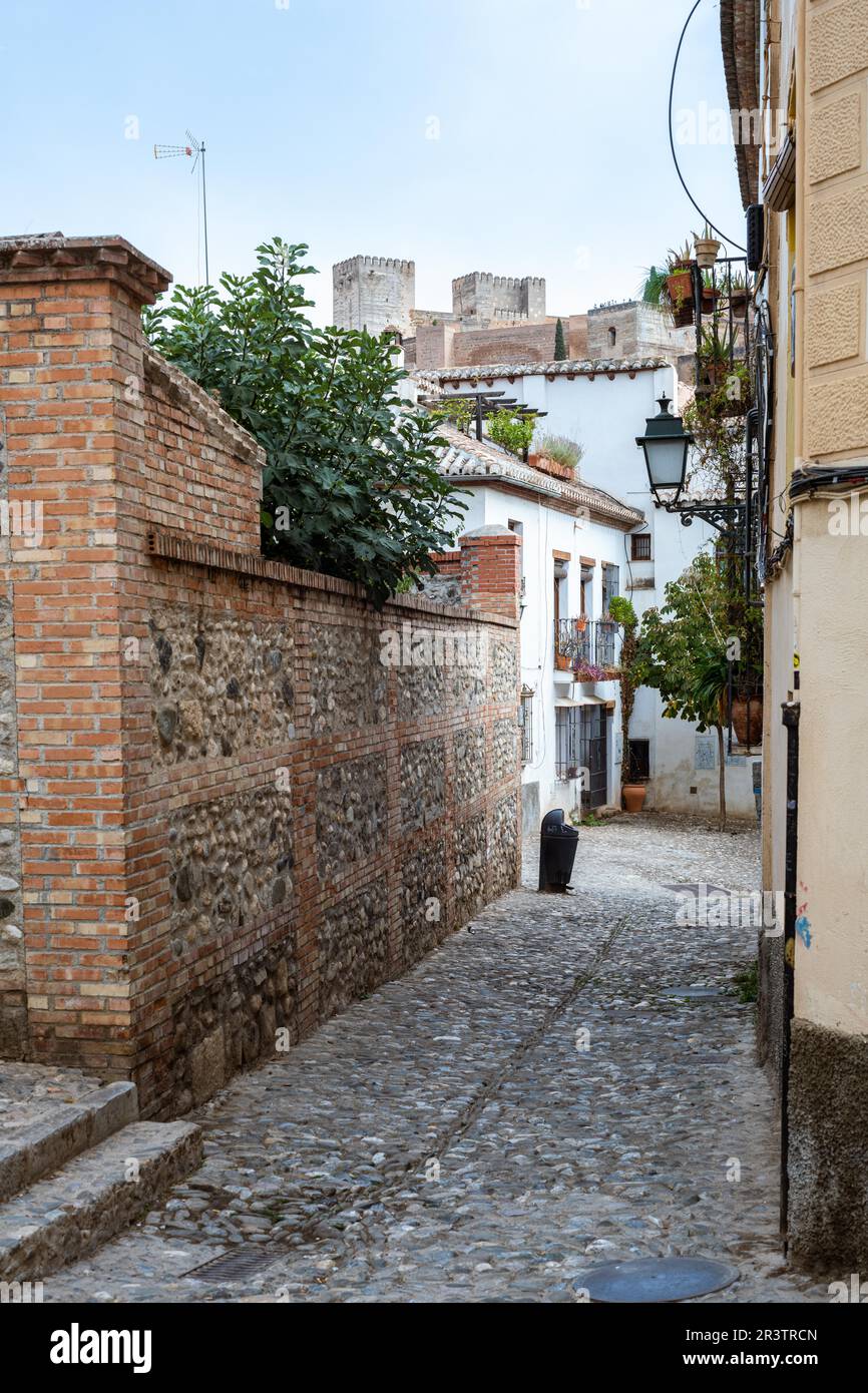 Streets of Granada, Granada, Spain Stock Photo - Alamy