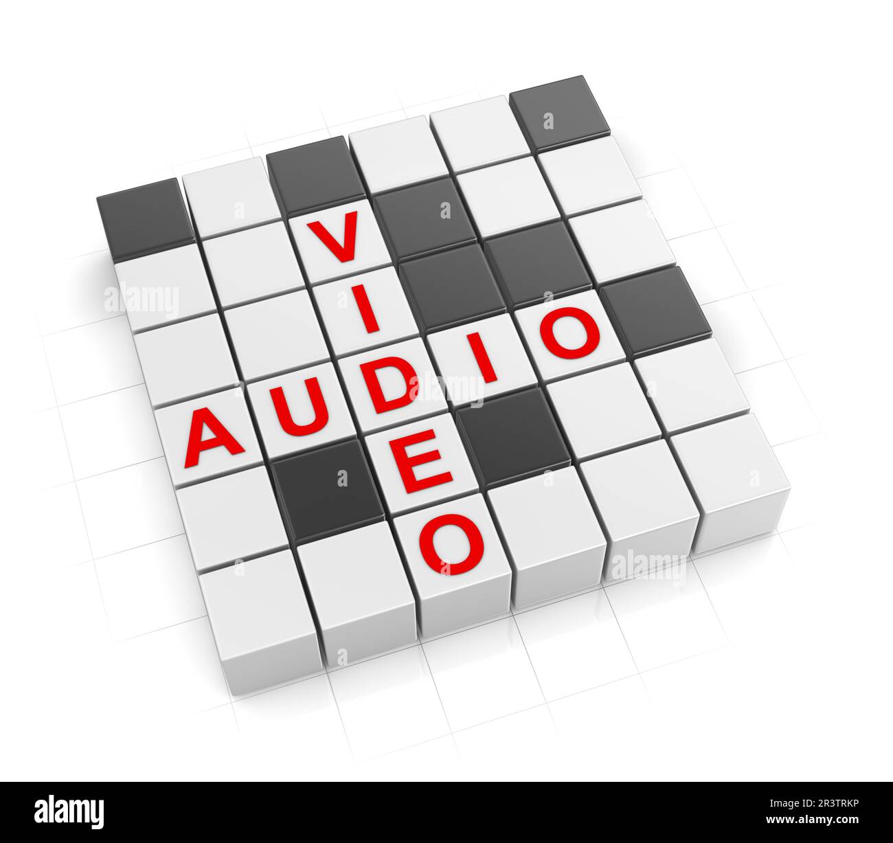 3d puzzle crossword hi-res stock photography and images - Alamy