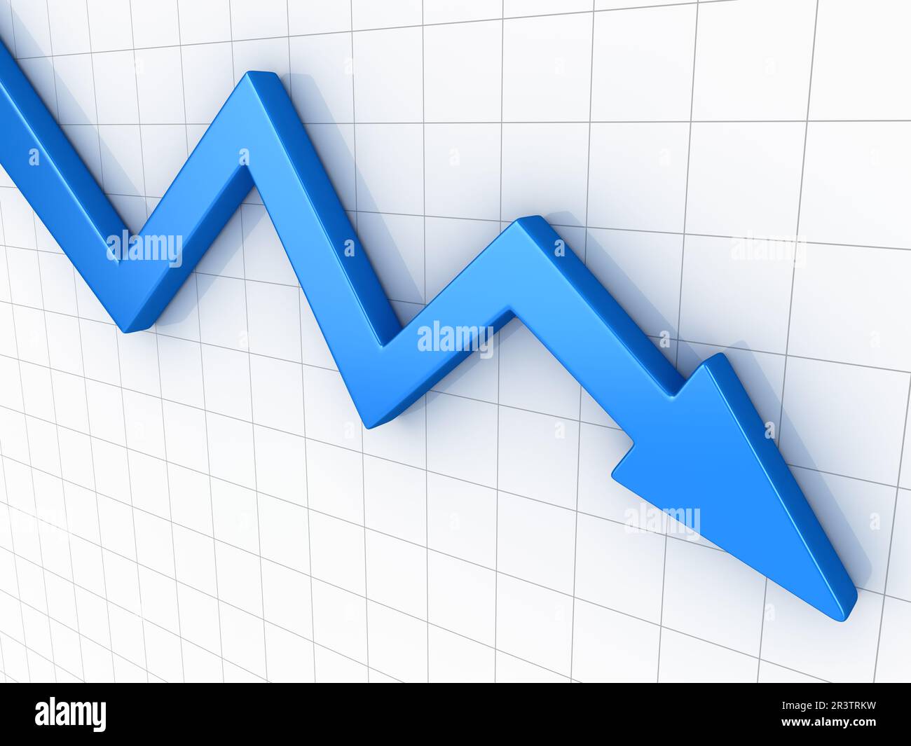 Business Arrow Graph Stock Photo - Alamy
