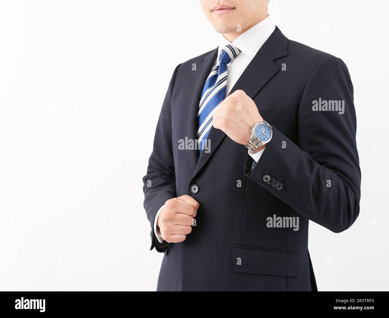 Japanese male businessmen fighting Stock Photo - Alamy