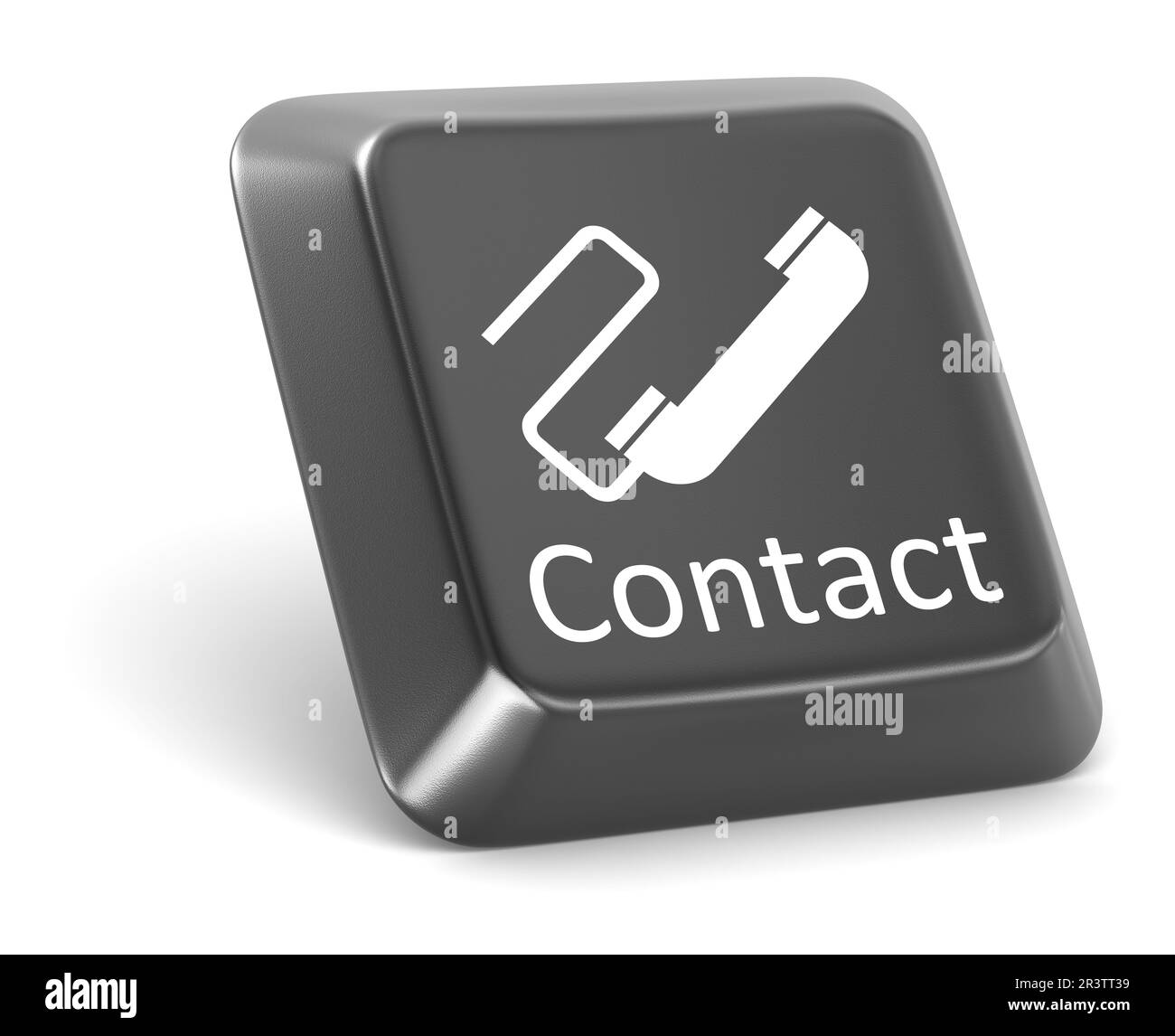 Black contact icon hi-res stock photography and images - Alamy