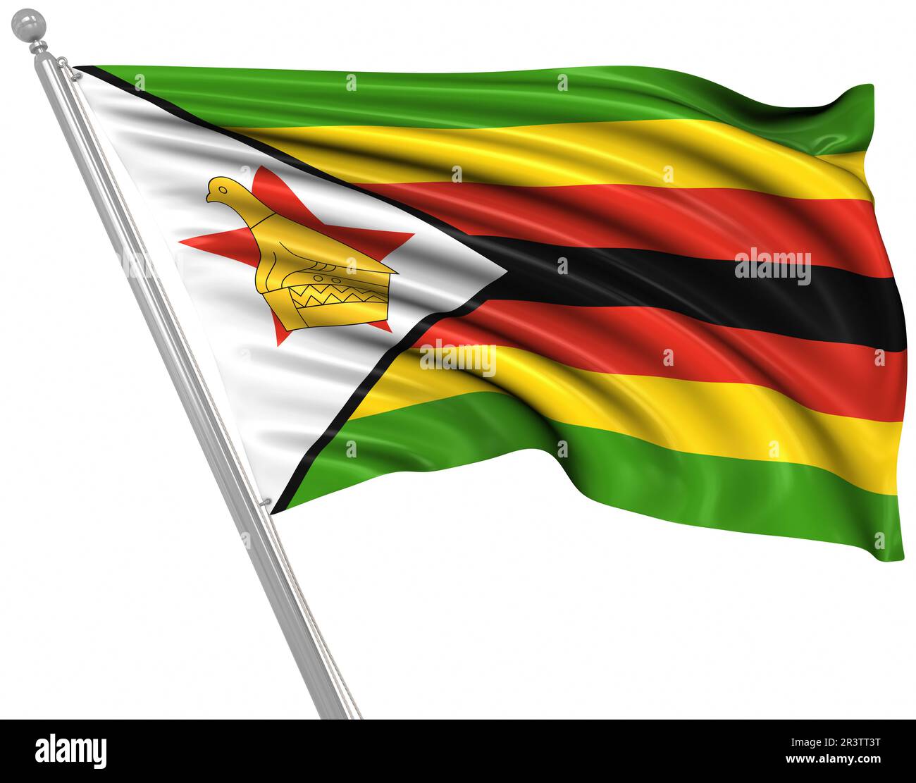 Flag of Zimbabwe Stock Photo - Alamy