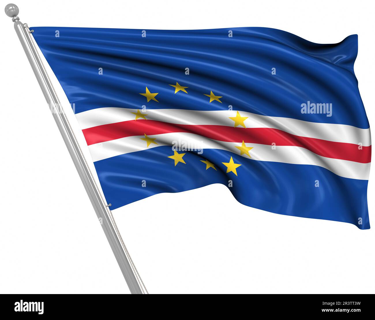Flag of Cape Verde Stock Photo - Alamy