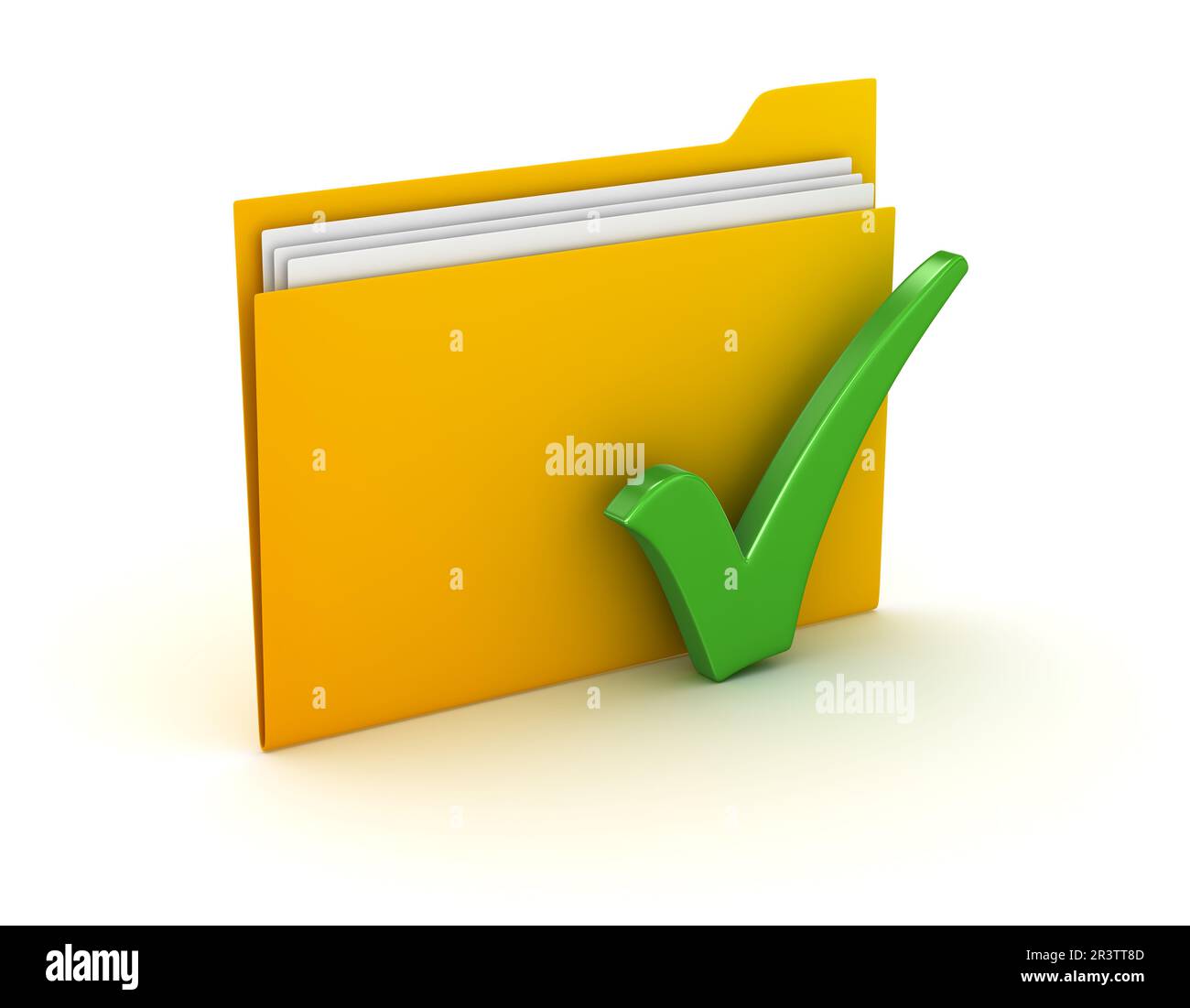 3d folder icon documents hi-res stock photography and images - Alamy