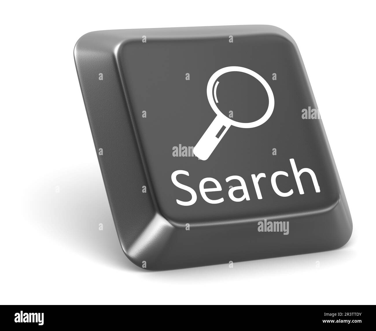 3d search icon Black and White Stock Photos & Images - Alamy